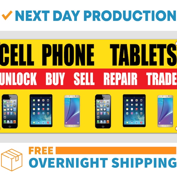 Cell Phone Sign - Etsy