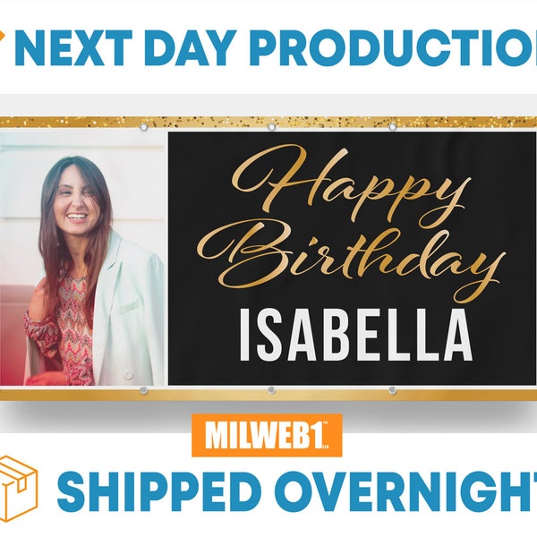 Birthday Banner Personalized - Etsy