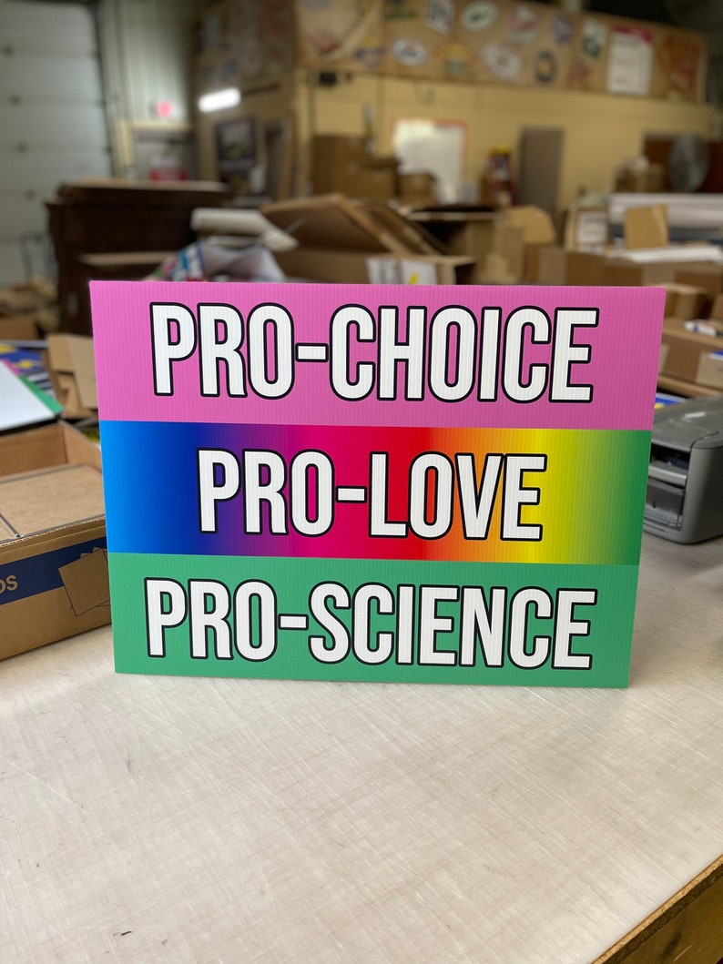 Pro-choice/pro-love/pro-science Women's Rights / Pro - Etsy
