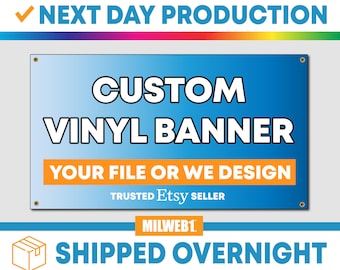 Overnight Banner | Etsy