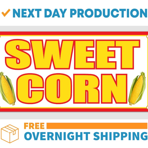 Sweet Corn Sign - Etsy