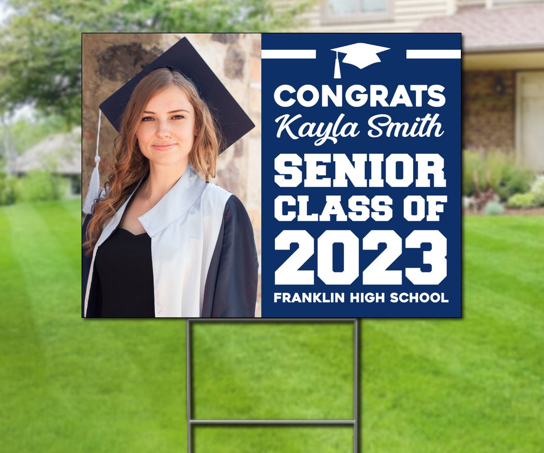 Class of 2023 Graduation Customizable / Personalized / Photo - Party ...