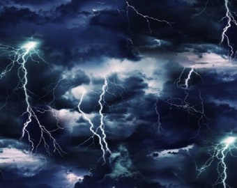 Lightning Fabric | Etsy