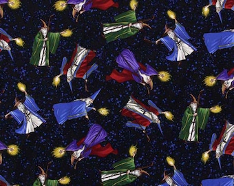 Magic Fabric Abracadabra by Cjldesigns Magic Magician - Etsy