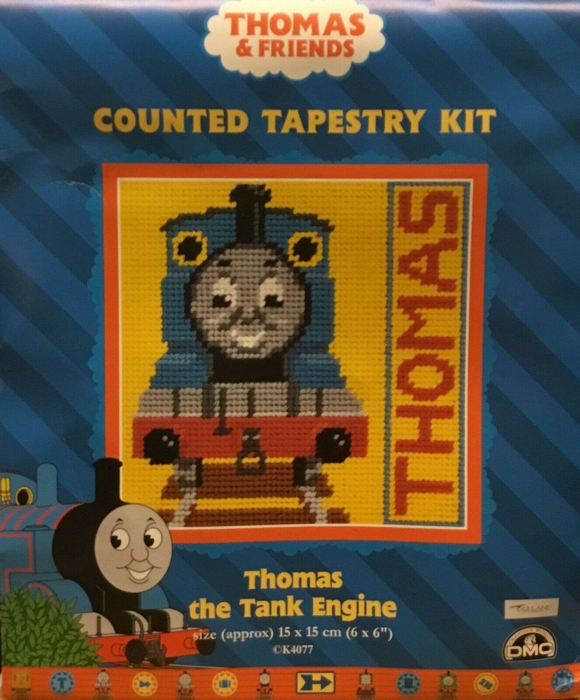 Thomas the Tank Engine Sampler Tapestry / Needlepoint Kit (1) - DMC - 6 ...