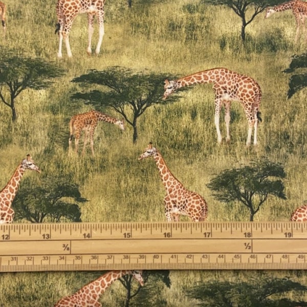 Safari Fabric - Etsy UK
