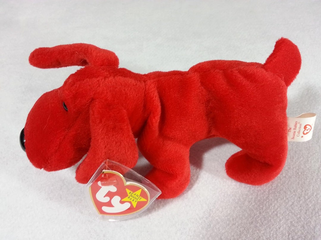 TY Beanie Baby Rover - the Red Dog - Etsy
