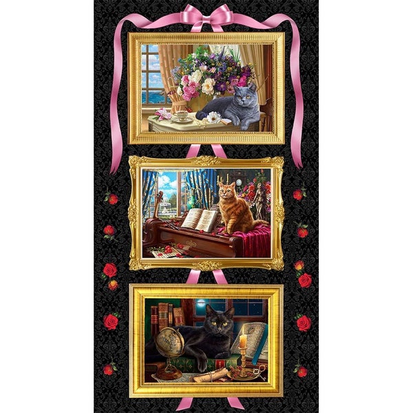 Cat Quilt Panel - Etsy