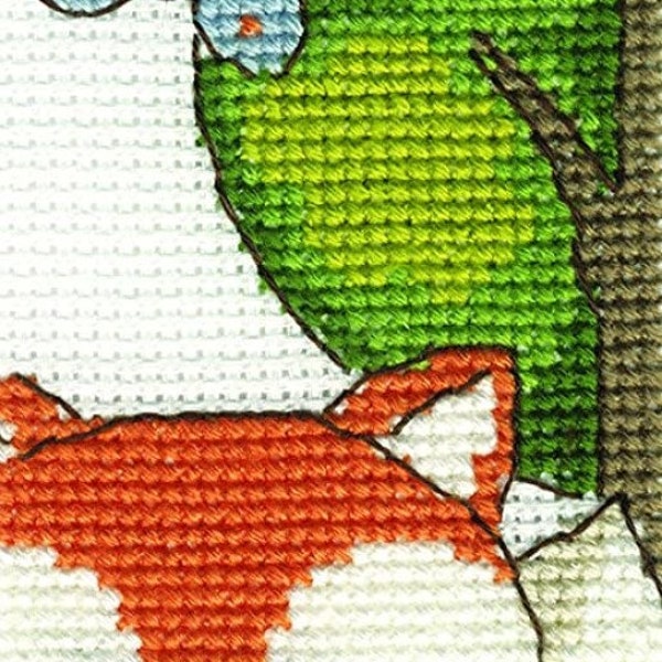 Fox Cross Stitch - Etsy UK