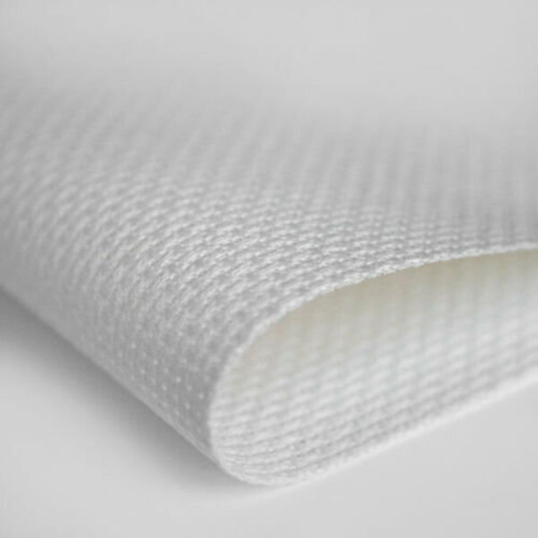 16 Count Antique White Aida Cross Stitch Fabric - 76 X 49cm (30 X 19 1/ ...