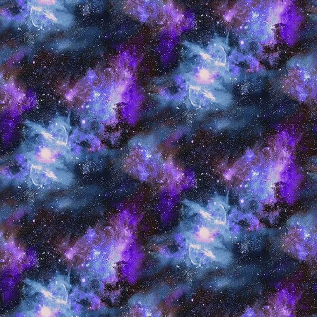 Fat Quarter Planetary Missions Universe Nebular 100% Cotton Quilting ...