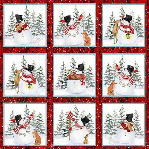 Christmas Fabric Panels - Etsy