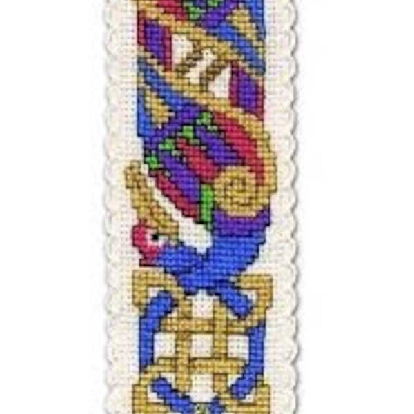 Celtic Cross Stitch Bookmark Pattern - Etsy