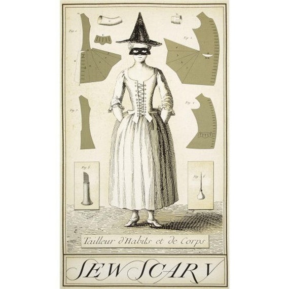 Sew Scary Halloween Panel 100% Cotton Quilting Fabric | Etsy