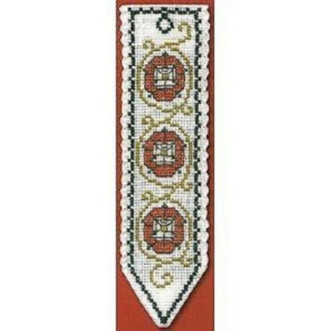 Tudor Rose Bookmark Counted Cross Stitch Kit Textile Heritage - Etsy