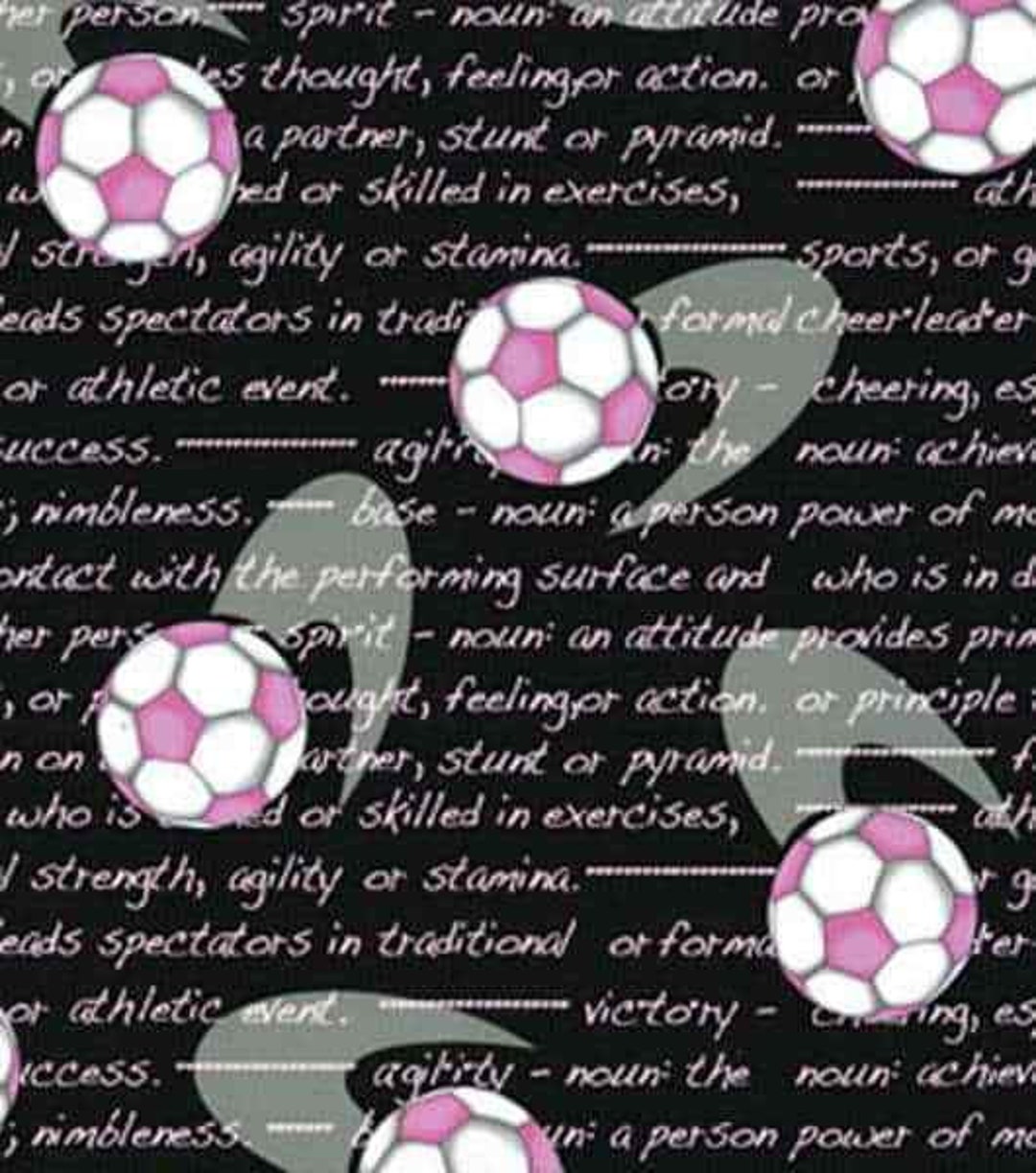 Fat Quarter Girls Soccer Football Cotton Quilting Sewing Fabric - Etsy