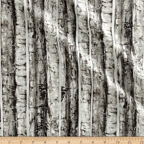 Birch Tree Fabric - Etsy