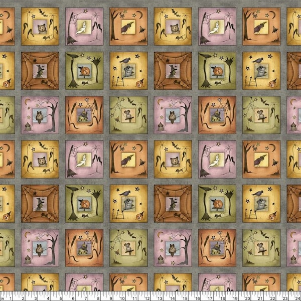 Halloween Quilt Panels - Etsy