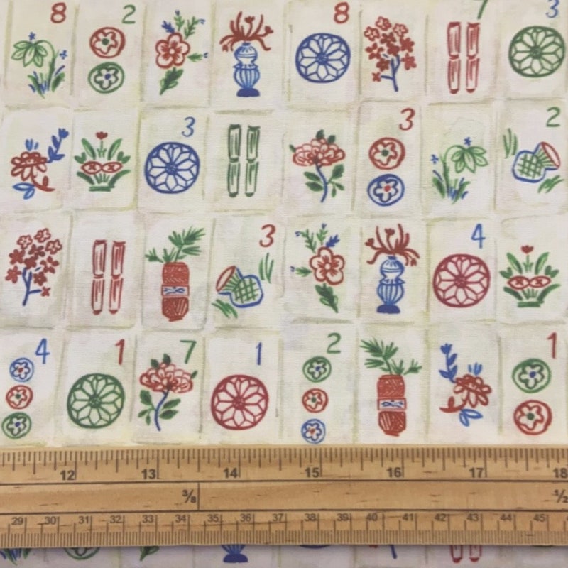 Tile Fabric - Etsy