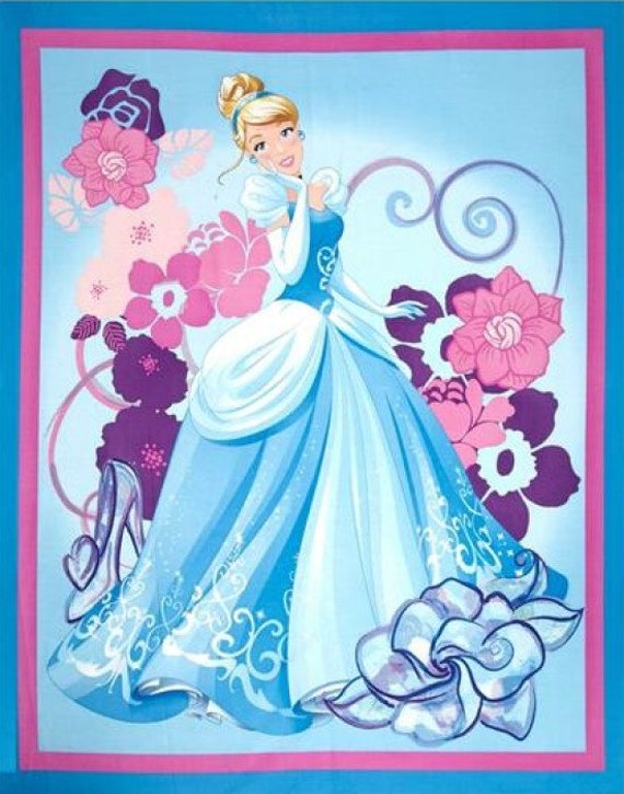 Cinderella 100% Cotton Print Fabric Springs Creative | Etsy
