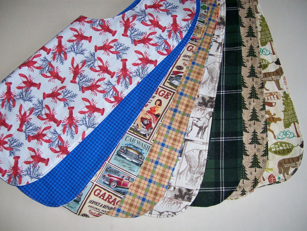 Adult Bibs Reversible - Size Regular Senior Care Bibs - Special Needs ...