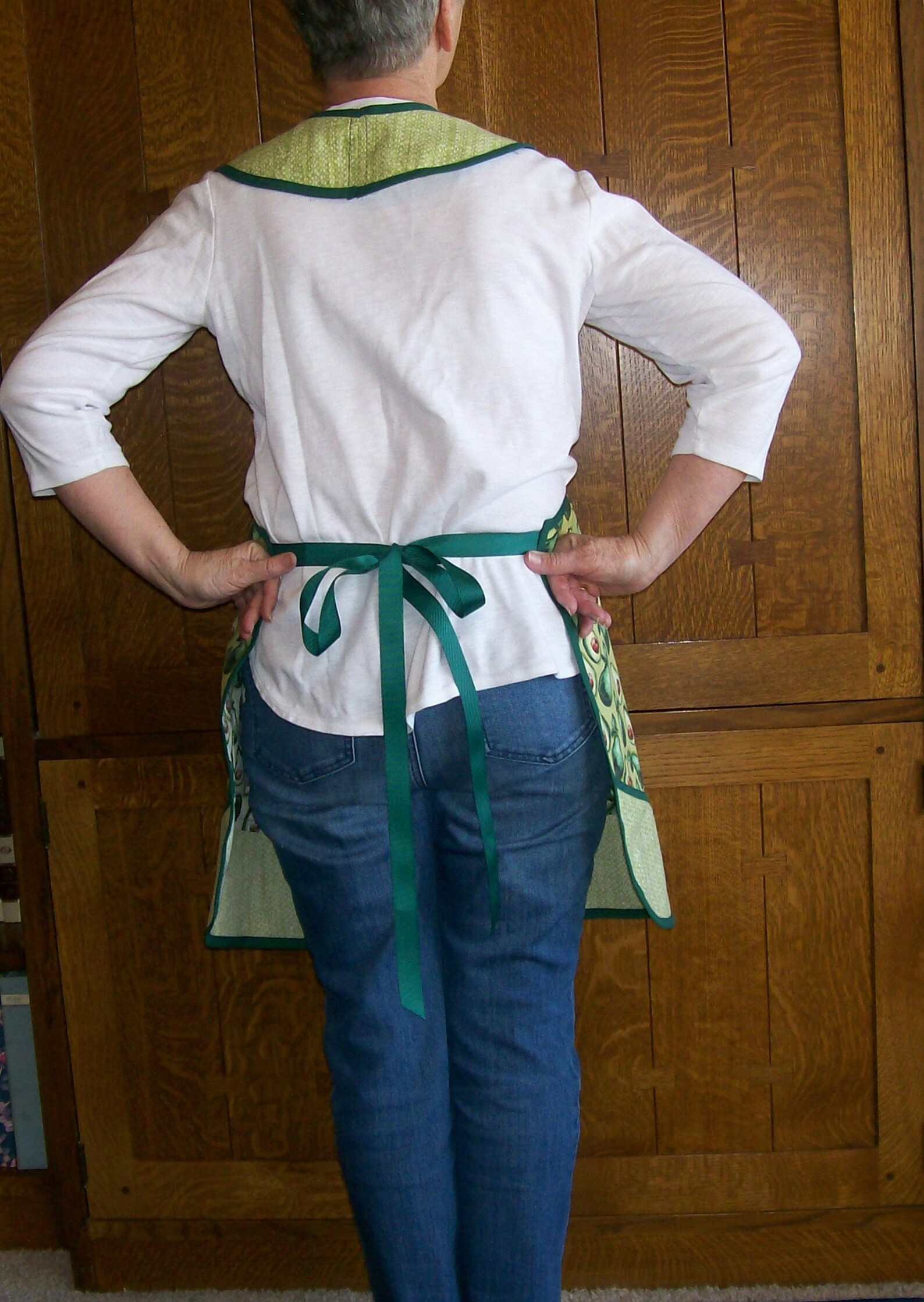 Avocado New Retro Apron Green Retro Style Apron Kitchen - Etsy