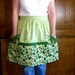 Avocado Half Apron - Waist Apron With Avocados - One Size Fits Most - Etsy