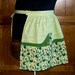 Avocado Half Apron - Waist Apron With Avocados - One Size Fits Most - Etsy