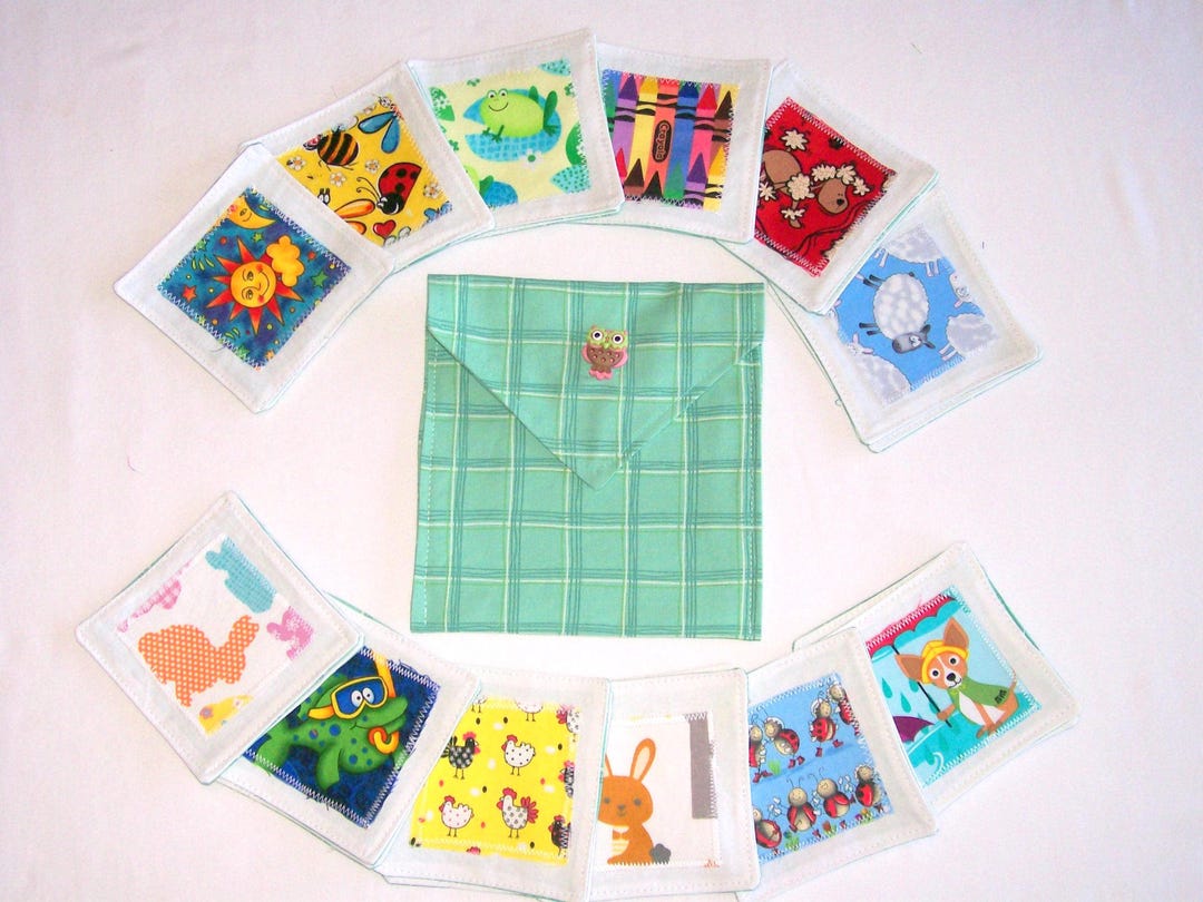 Fabric Match Game for Toddlers: Travel Memory Game - Etsy