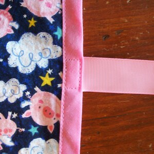 Cobbler Apron When Pigs Fly Pink and Blue Cobbler Style Apron Teacher ...