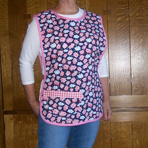 Cobbler Apron When Pigs Fly Pink and Blue Cobbler Style Apron Teacher ...