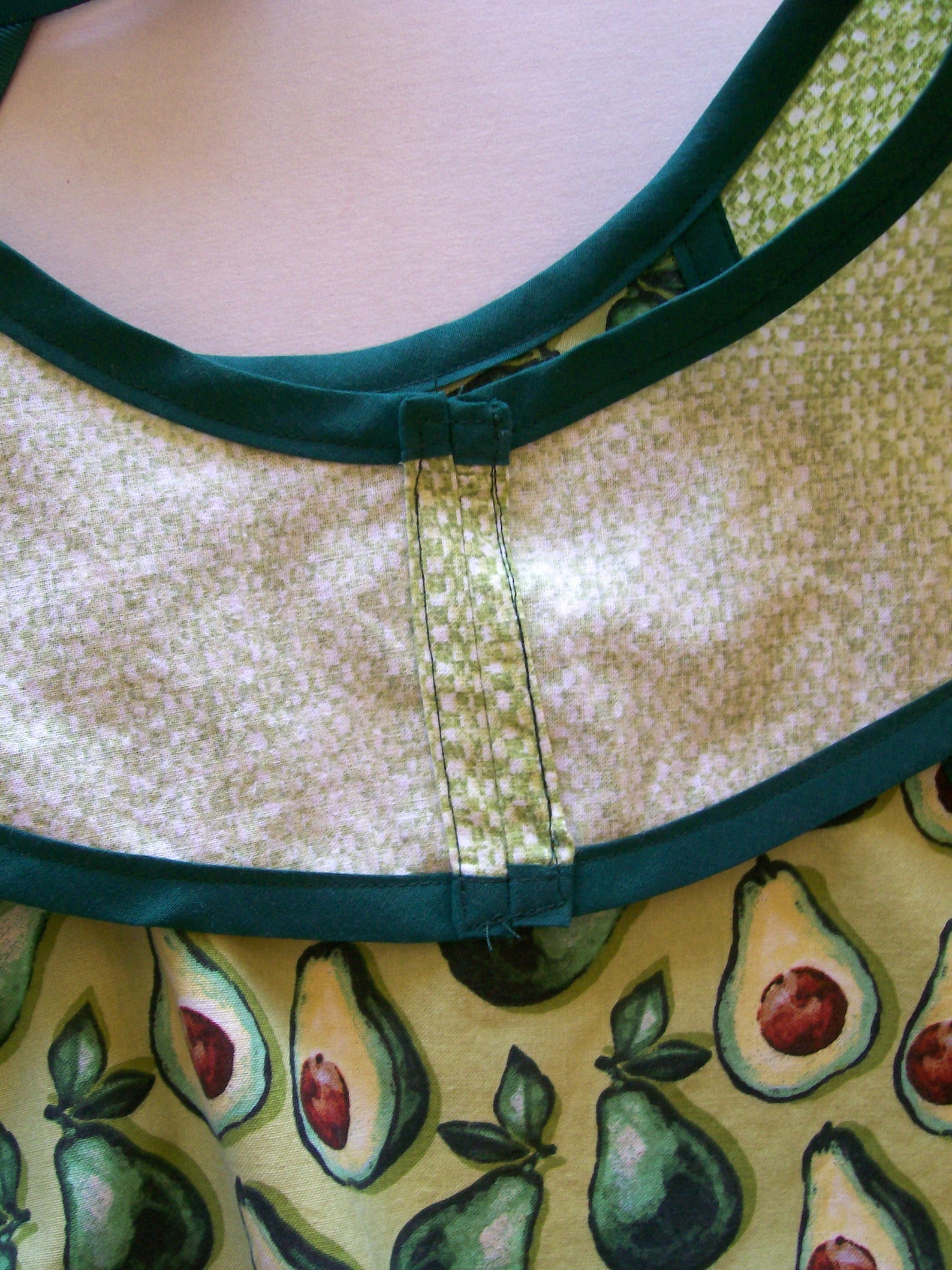 Avocado New Retro Apron Green Retro Style Apron Kitchen - Etsy