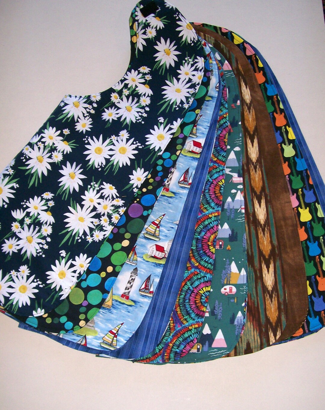 Reversible Adult Bibs - Size Regular Senior Care Bibs - Special Needs ...