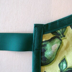 Avocado New Retro Apron Green Retro Style Apron Kitchen Apron With ...