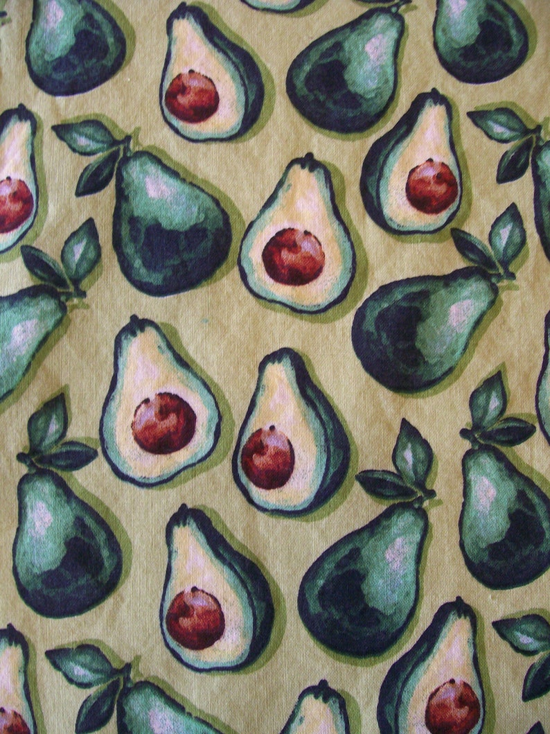 Avocado New Retro Apron Green Retro Style Apron Kitchen - Etsy