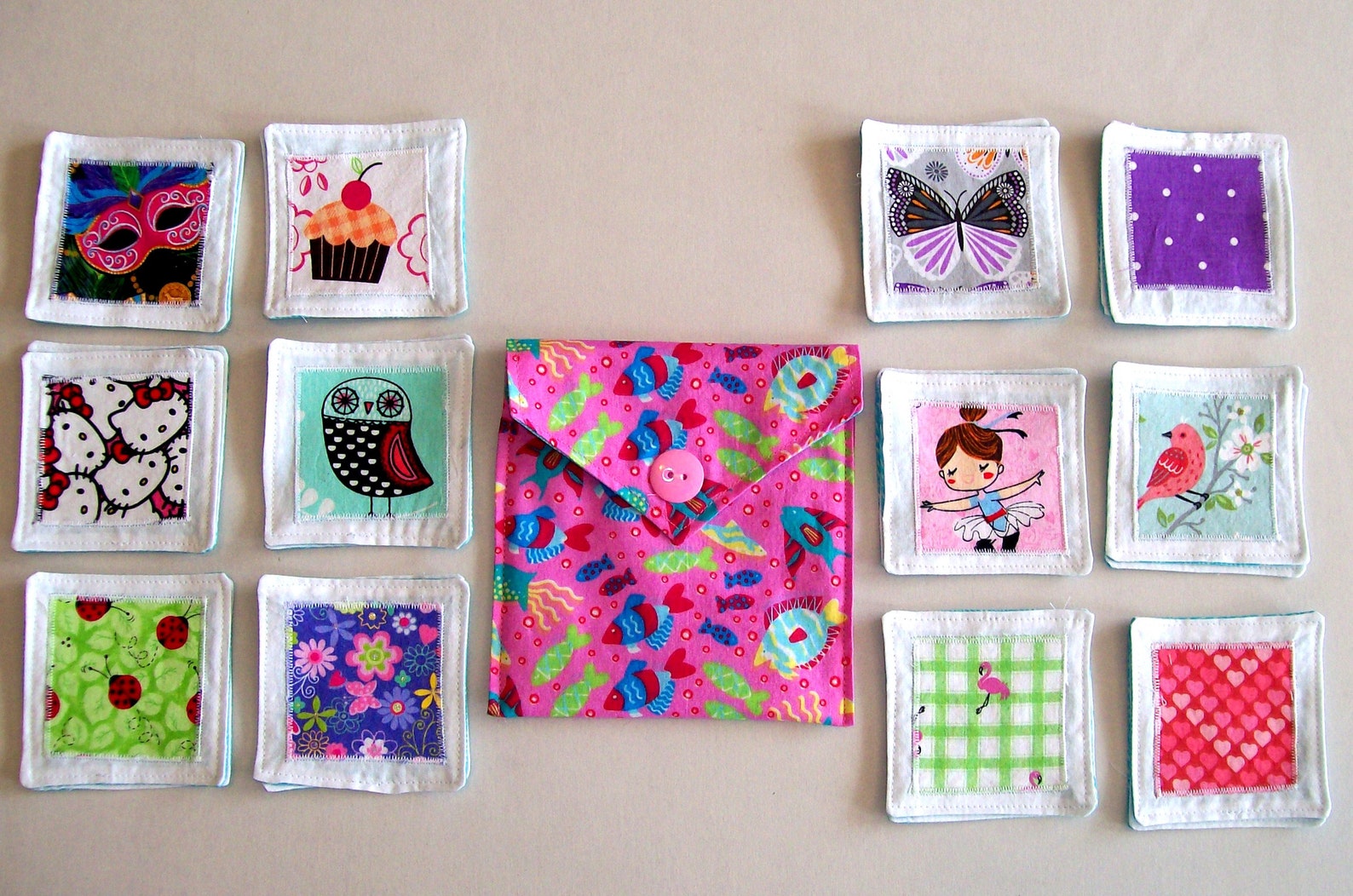 Fabric Match Game for Toddlers: Travel Memory Game - Etsy