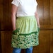 Avocado Half Apron - Waist Apron With Avocados - One Size Fits Most - Etsy