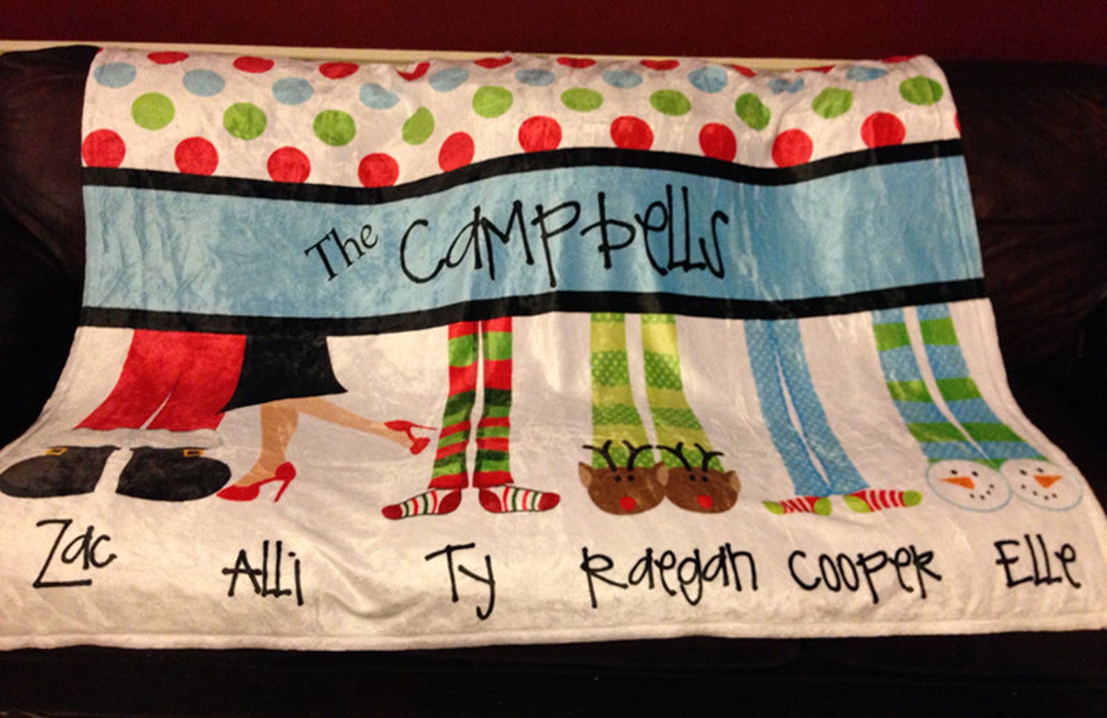 LARGE or EXTRA LARGE Personalized Blanket, Custom Design Blanket, 50x60 ...
