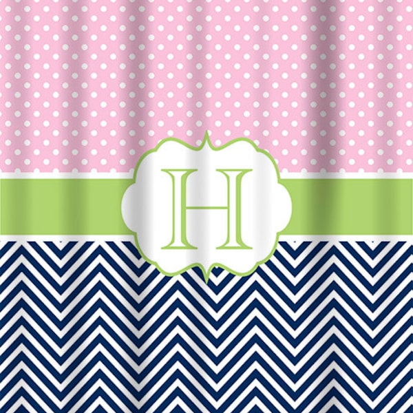 Chevron Polka Dot - Etsy