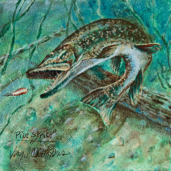 Northern Pike Painting