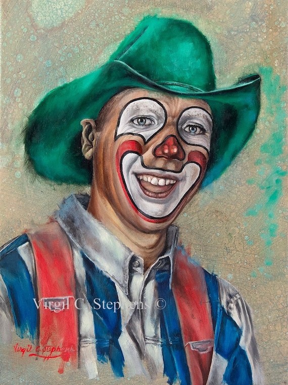 Rodeo Clown Drawings