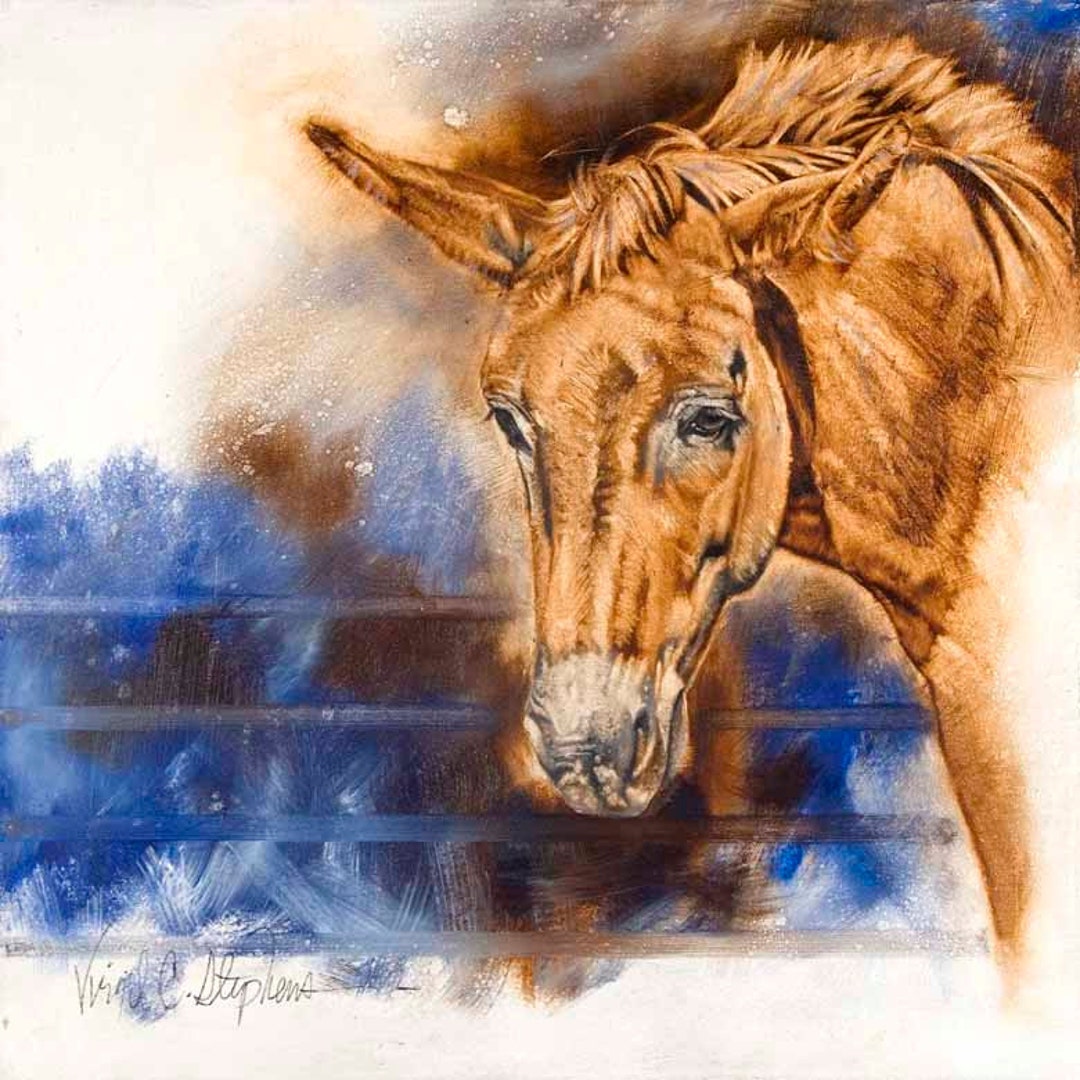 Mule Painting