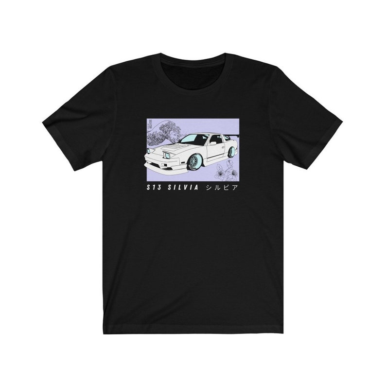 S13 Silvia Shirt JDM Drift Racing T-shirt Vaporwave 90s - Etsy
