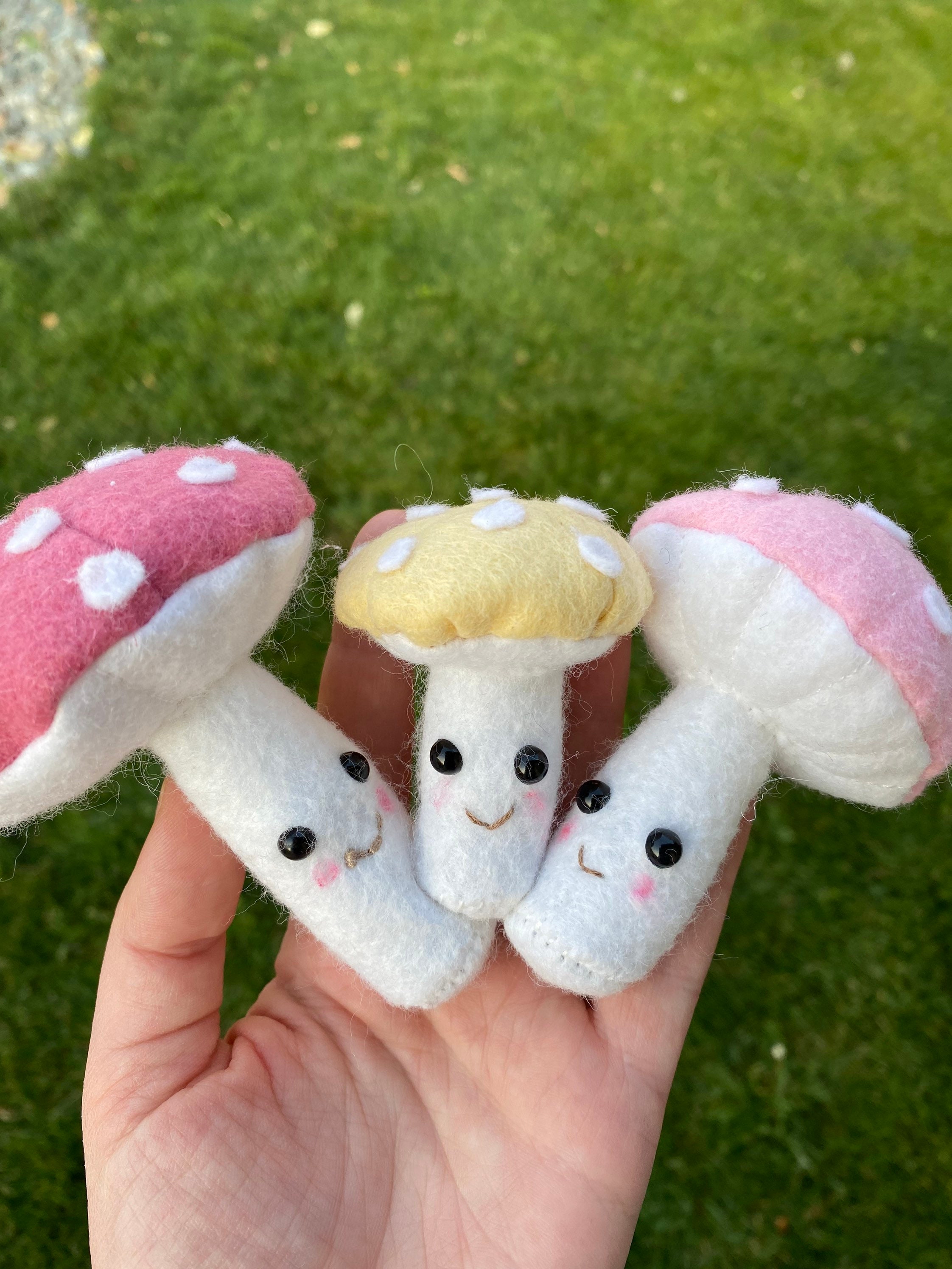 PDF Tutorial: Felt Mushroom Pattern the Amanita's - Etsy