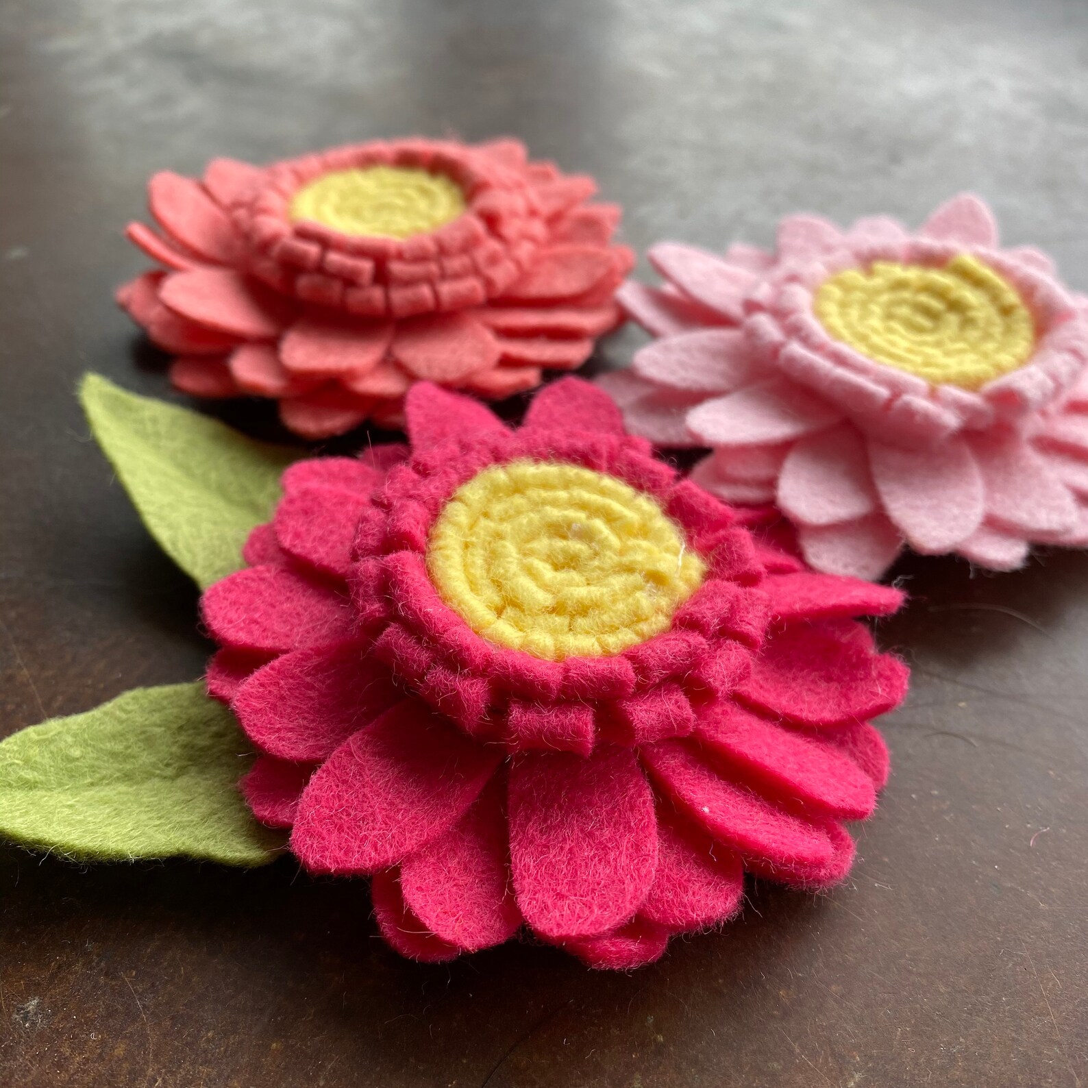 PDF Pattern & Tutorial: Felt Flower Pattern Gerbera Daisy Cricut ...