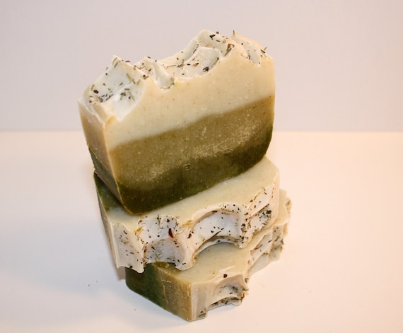 Items similar to Rosemary & Mint Soap on Etsy