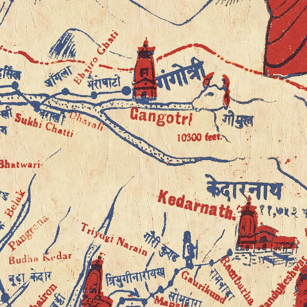 Gangotri Map