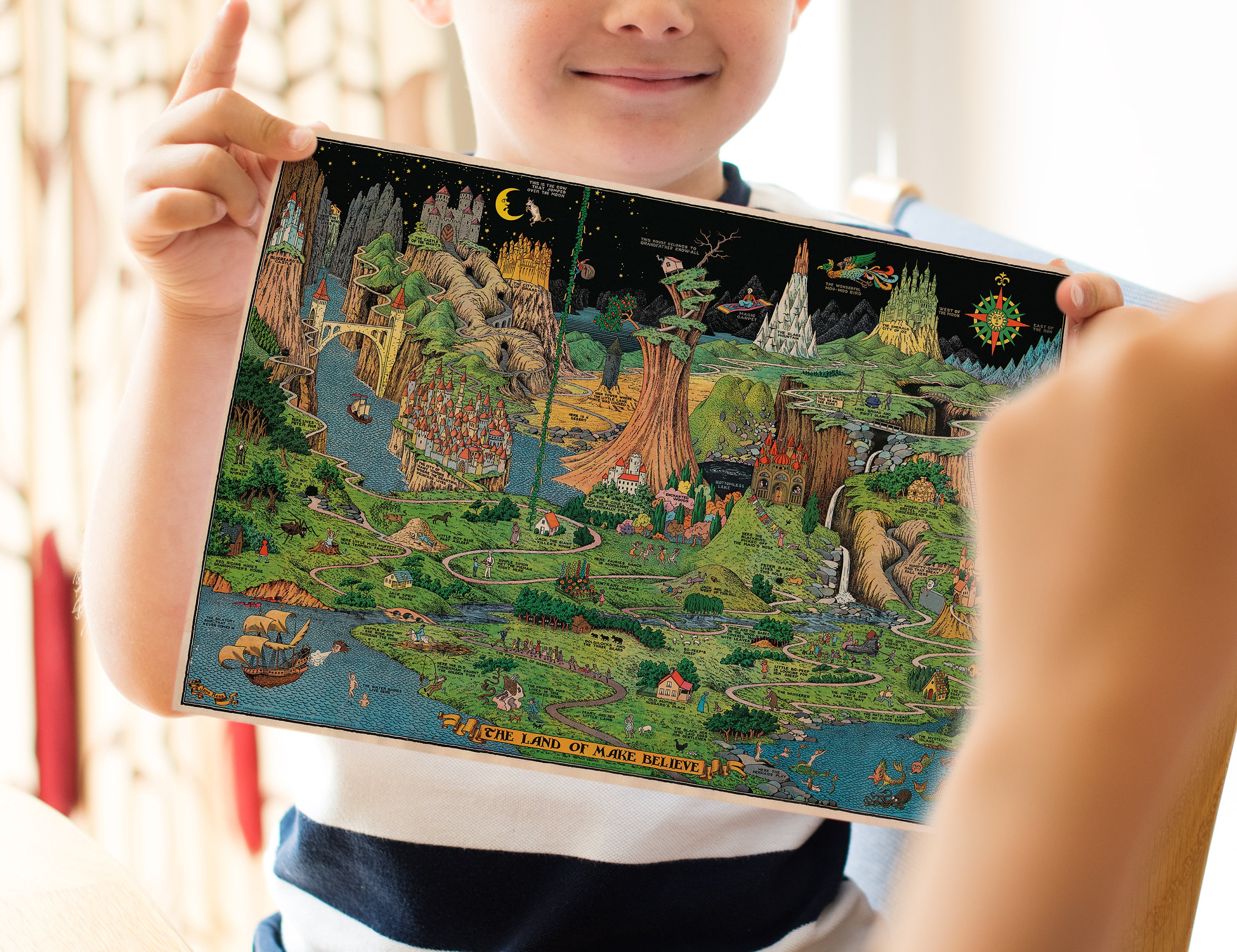 Land Of Make Believe Map