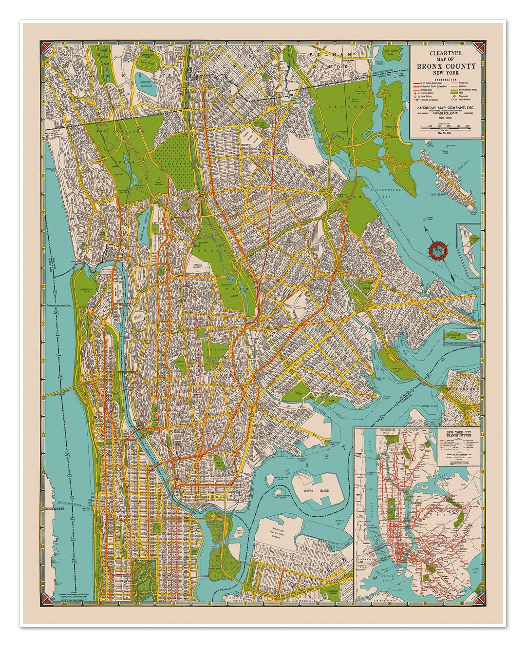 Map Of Bronx By Neighborhood