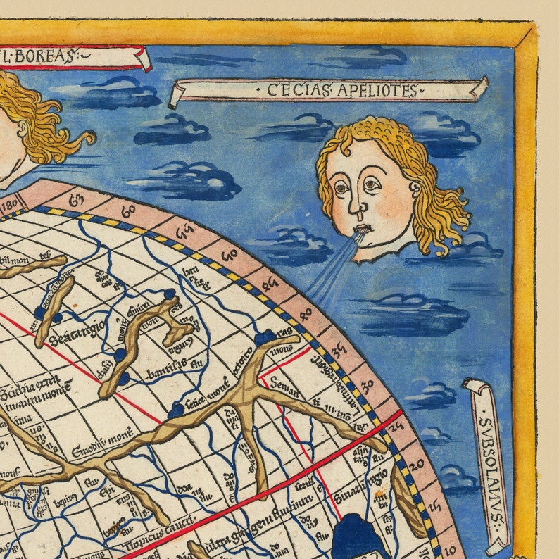 World Map | World Before Columbus | by Claudius Ptolemy / Johann Reger ...